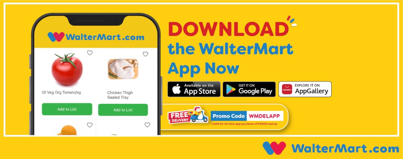 WalterMart Delivery - Biggest Grocery Delivery Service in PH