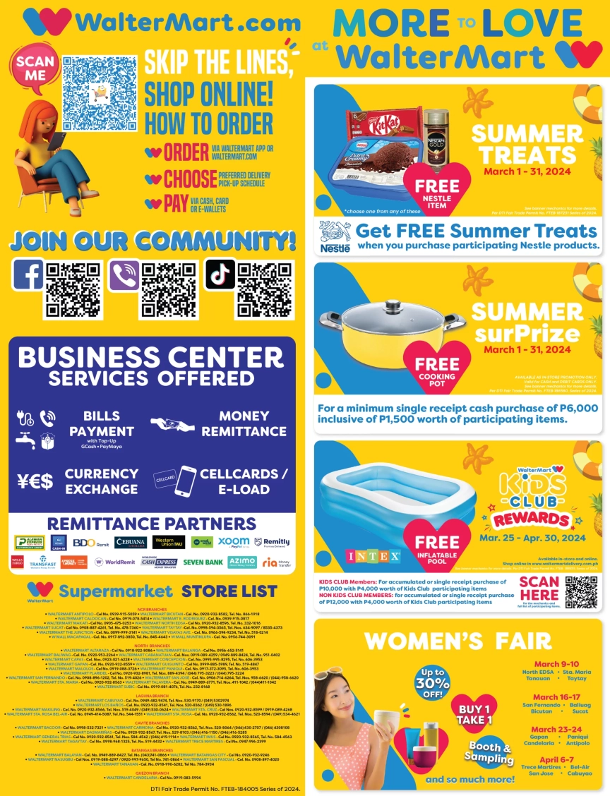 Everyday Mailers - WalterMart Delivery