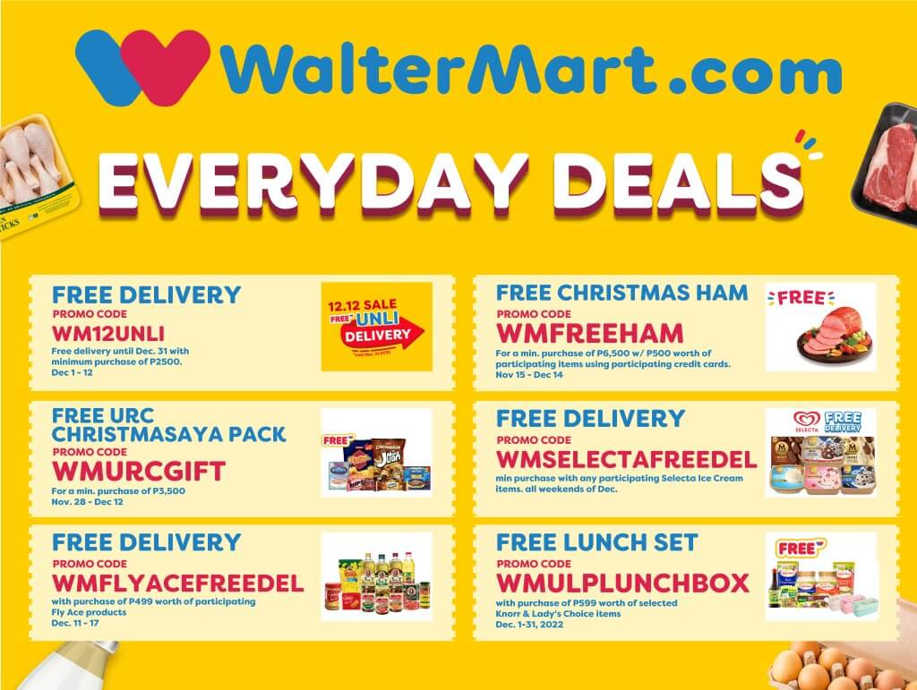 Vouchers - WalterMart Delivery