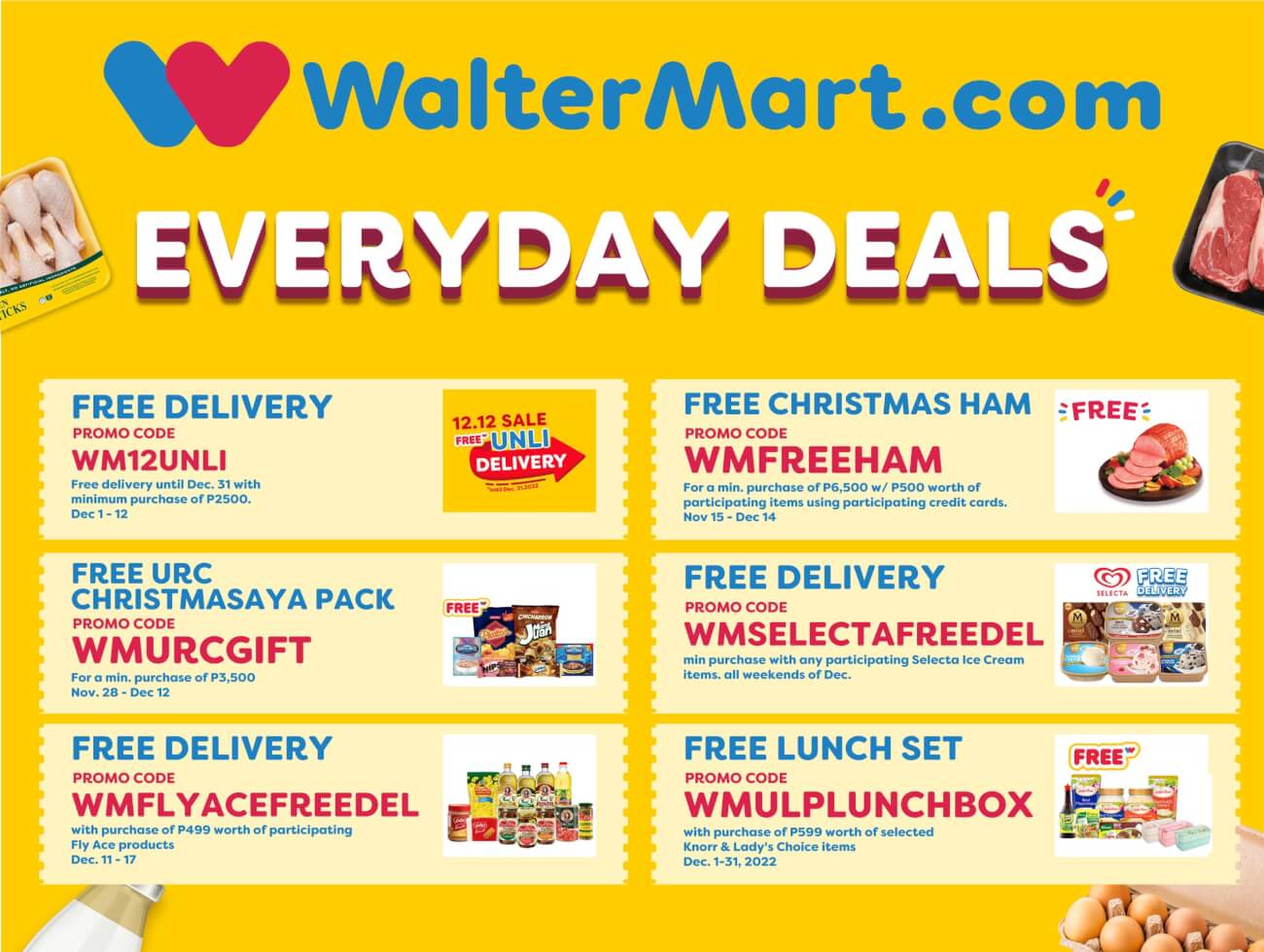 Vouchers - WalterMart Delivery