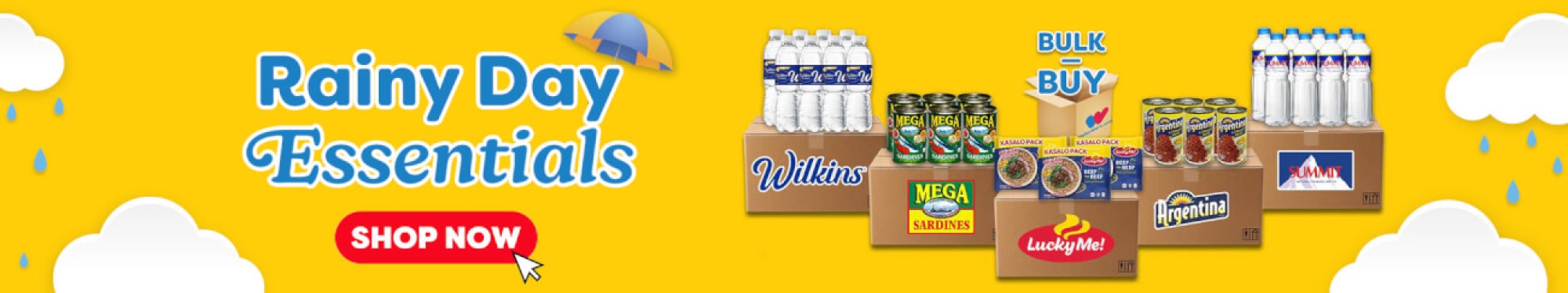 Rainy Essentials - WalterMart Delivery